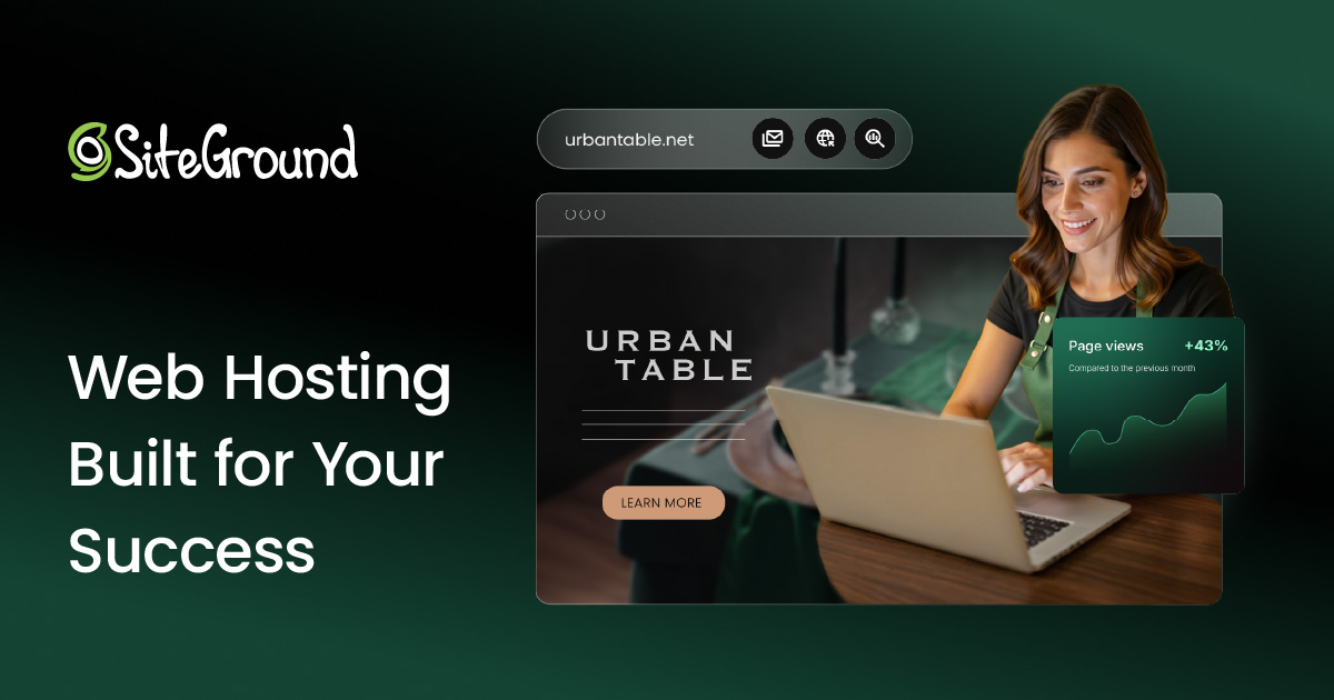 Web Hosting Crafted For Top Website Performance & Speed - SiteGround